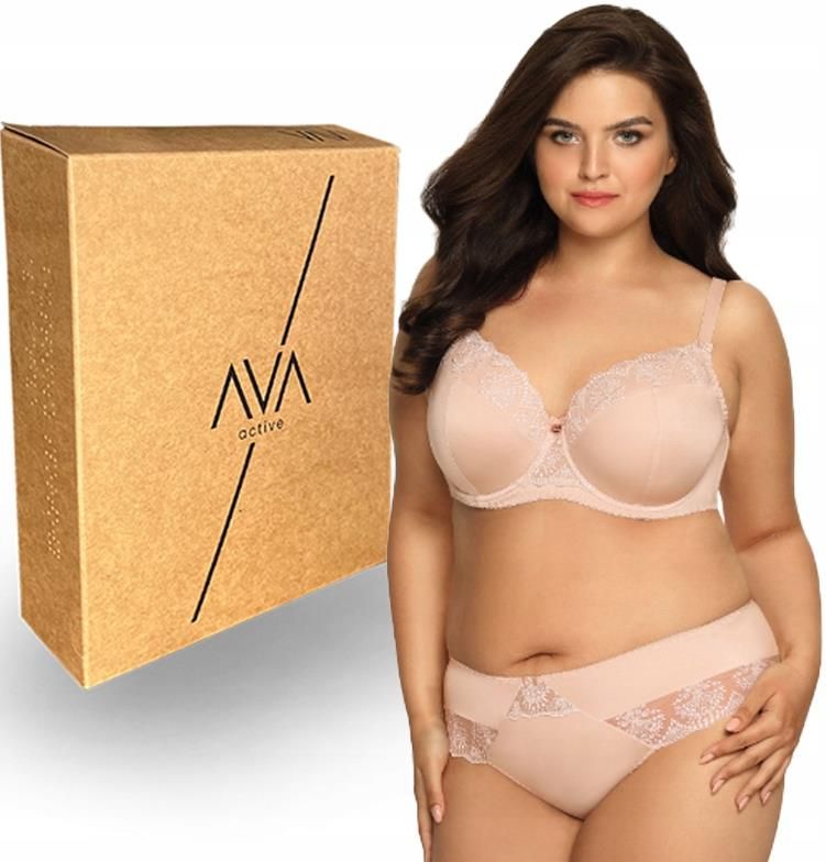 Ava 1924 biustonosz gładki Full-cup beżowy 85D - Ceny i opinie - Ceneo.pl