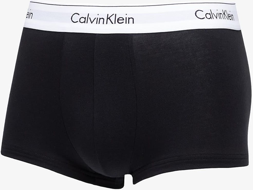 Calvin Klein Modern Cotton Stretch Low Rise Trunk 3-Pack Black/ White - Ceny i opinie - Ceneo.pl