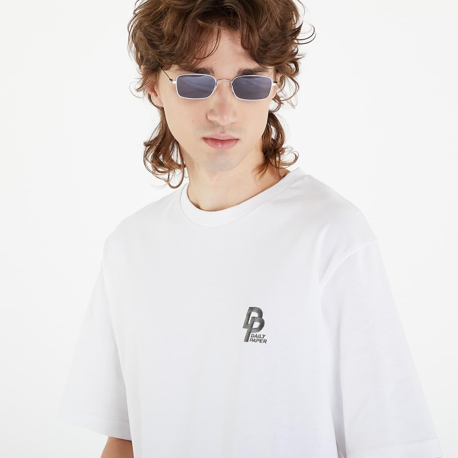 Daily Paper Eli Short Sleeve T-Shirt White - Ceny i opinie - Ceneo.pl