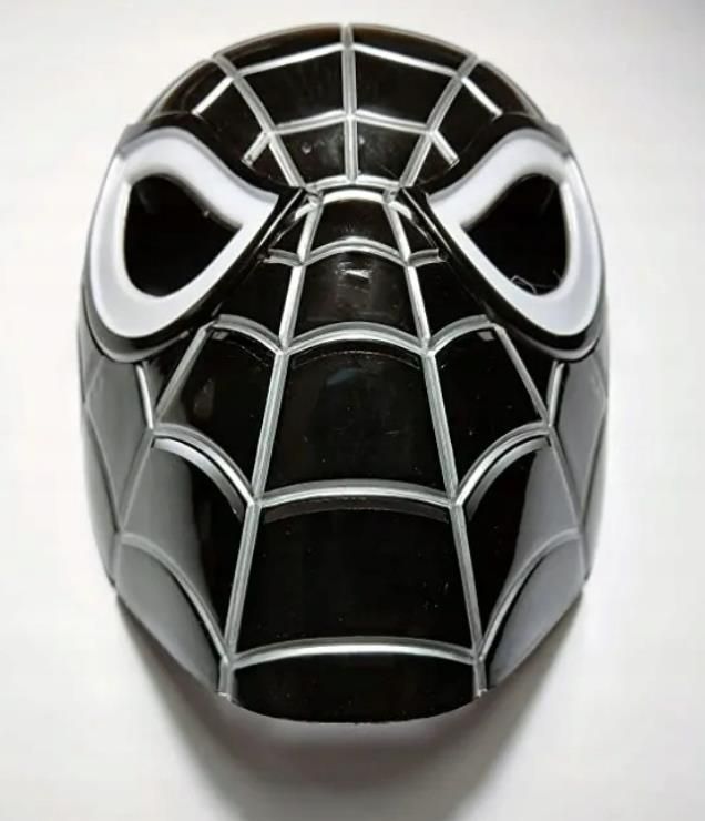 Marvel Maska Spider Man Czarna Świecąca Led Karnawał - Ceny i opinie ...