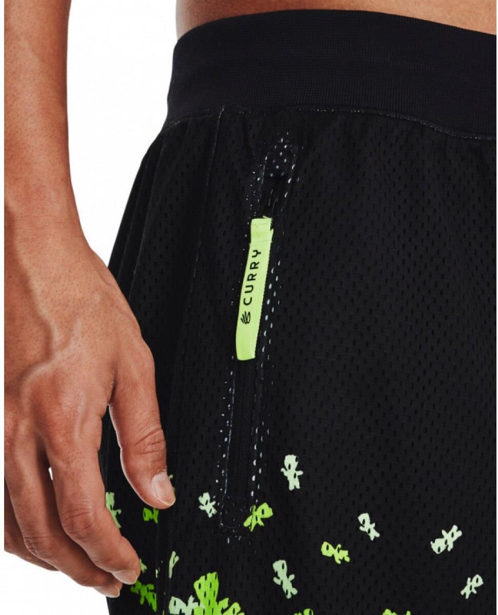 Męskie spodenki do koszykówki Under Armour Curry Collab Mesh Short ...