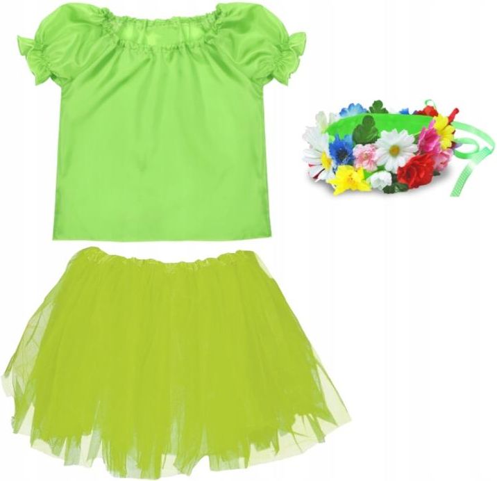 Strój Wiosna Pani Wiosna Zielony 98-110 3El. - Ceny i opinie - Ceneo.pl