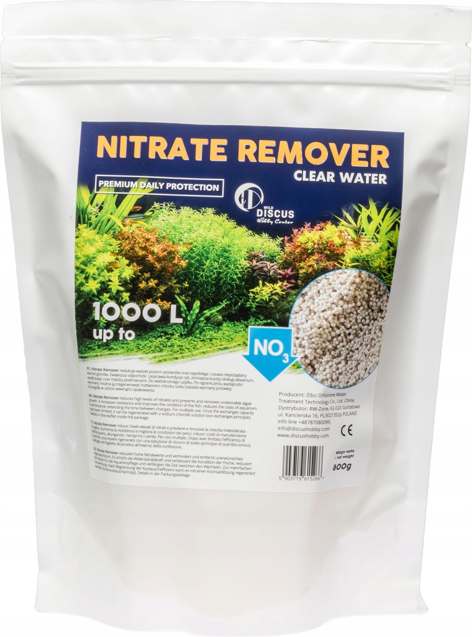 Premium Daily Food Nitrate Remover Clear Water 250L - Ceny i opinie ...