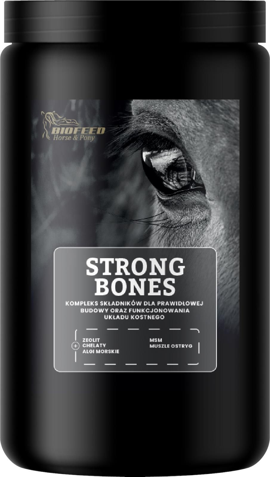 Biofeed Horse&Pony Strong Bones 900g (Słoik Pet) - Ceny i opinie - Ceneo.pl