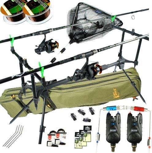 Zestaw Karp Pro Jaxon 2X Wędka 2X Kołowrotek Z42 - Ceny i opinie - Ceneo.pl