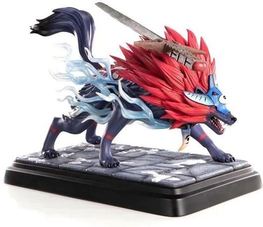 First 4 Figures Okami Resin Painted Statue Oki (Wolf Form) 35cm - Ceny ...