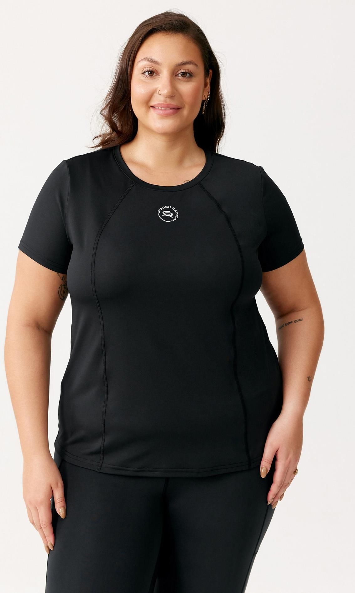 Rough Radical Damska Koszulka Global Tee Plus Size Czarny Xxxxl - Ceny ...