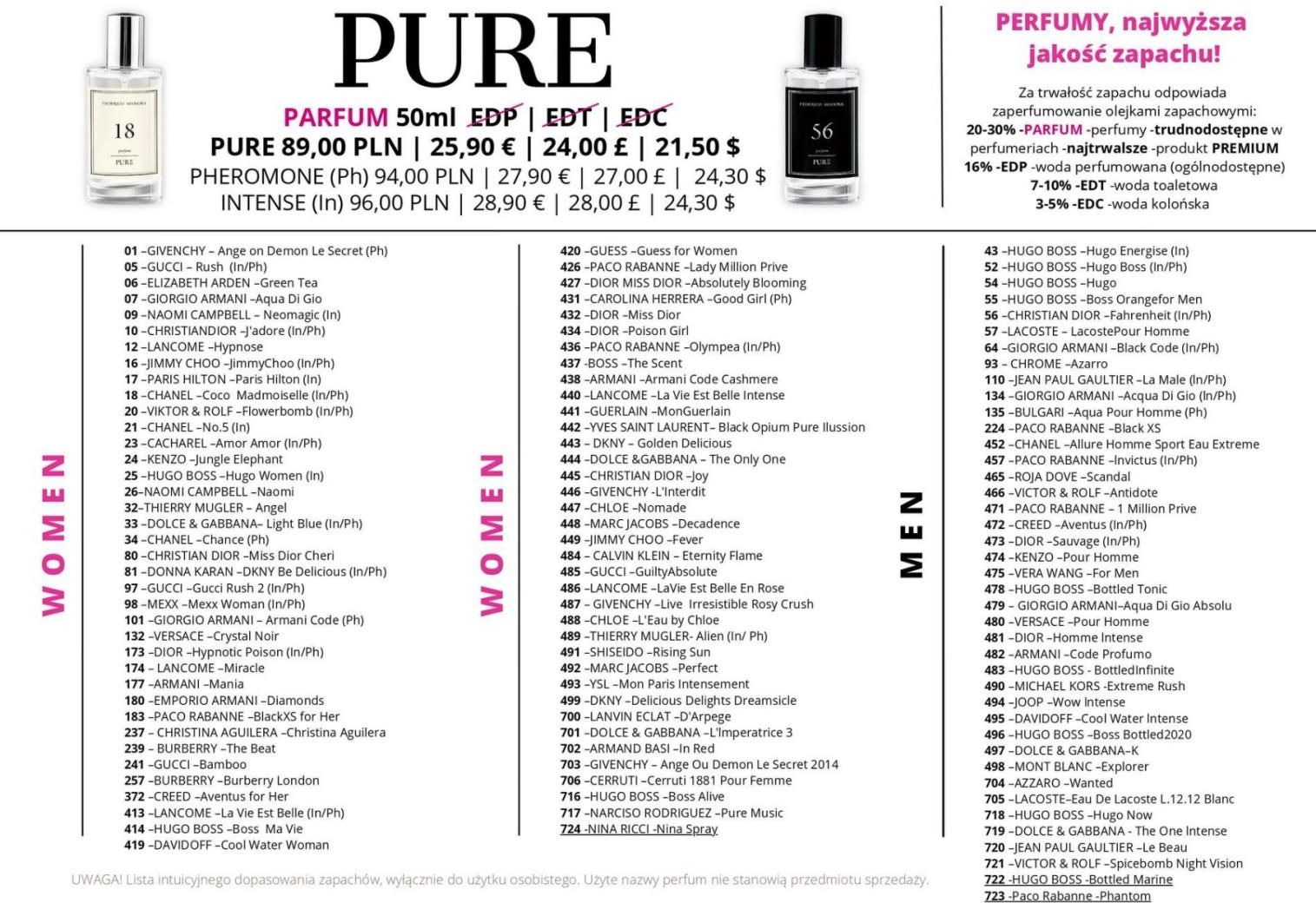 Fm World Fm Federico Mahora Pure 09 Perfumy 50 ml - Ceneo.pl