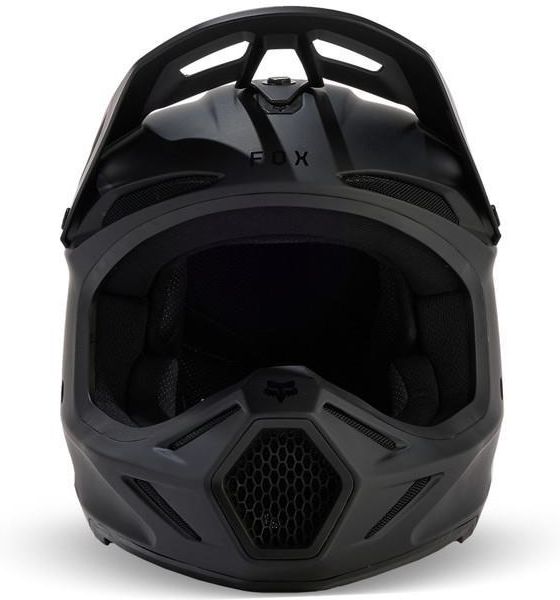 Kask motocyklowy Fox Cross V3 Solid Black Matt Czarny Mat - Opinie i ...