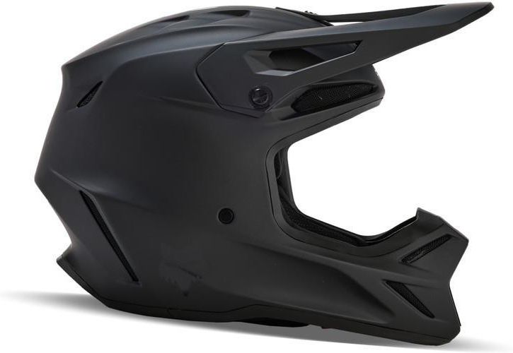 Kask motocyklowy Fox Cross V3 Solid Black Matt Czarny Mat - Opinie i ...