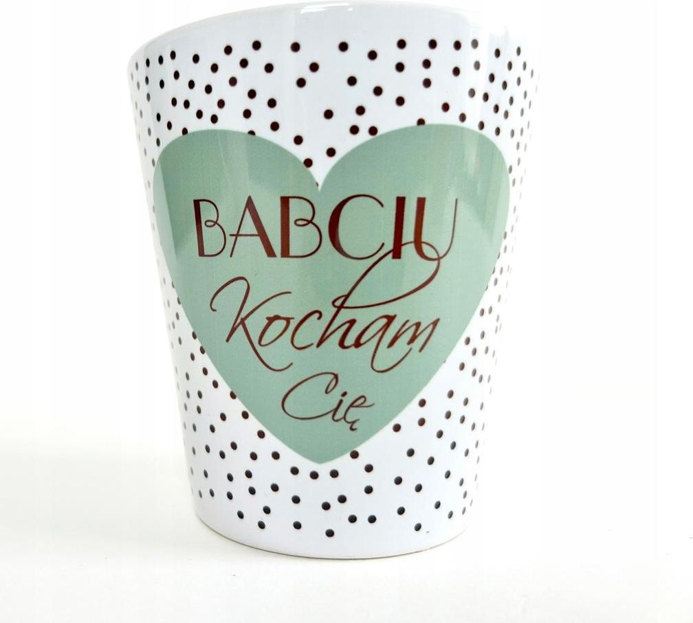 Kubek Latte W Eleganckim Opakowaniu Babciu Kocham Cię W Kropki I Serce - Opinie i atrakcyjne ...