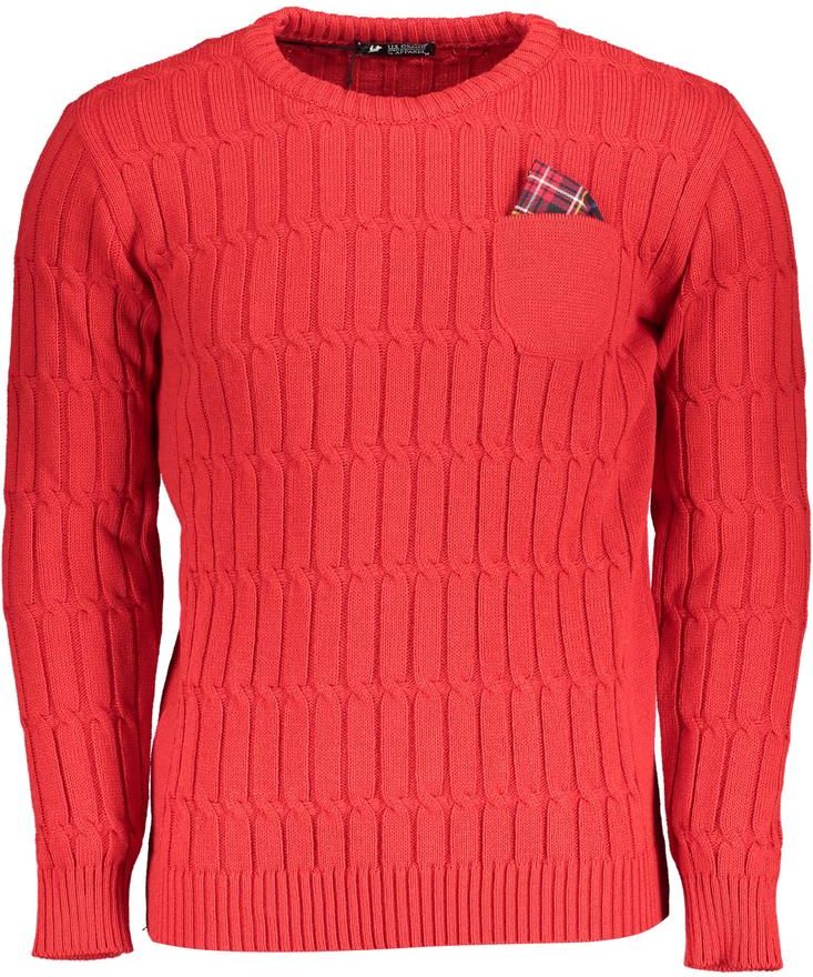 CZERWONY SWETER MĘSKI US GRAND POLO - Ceny i opinie - Ceneo.pl