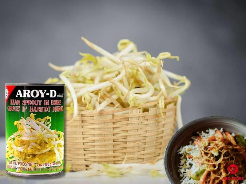 Kiełki Fasoli Mung w Wodzie Marynowane Bean Kuchnie Świata Aroy 400g ...