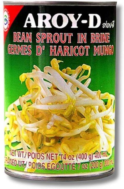 Kiełki Fasoli Mung w Wodzie Marynowane Bean Kuchnie Świata Aroy 400g ...