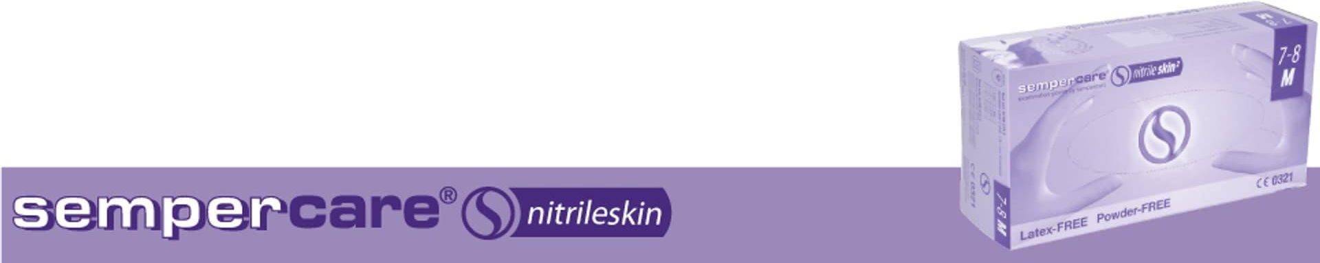 Sempercare Skin 2 Rękawice Nitrylowe Pf R. Xs Rękawiczki Diagnostyczne Nitrylowe Bezpudrowe ...