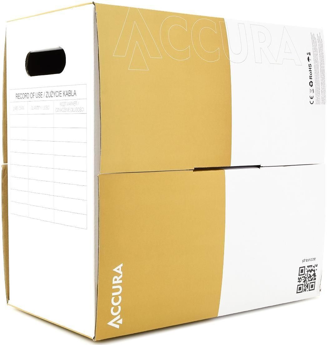 Accura UTP 100Mb/s 305.0m drut CCA niebieski (ACC2302) - Opinie i ceny ...