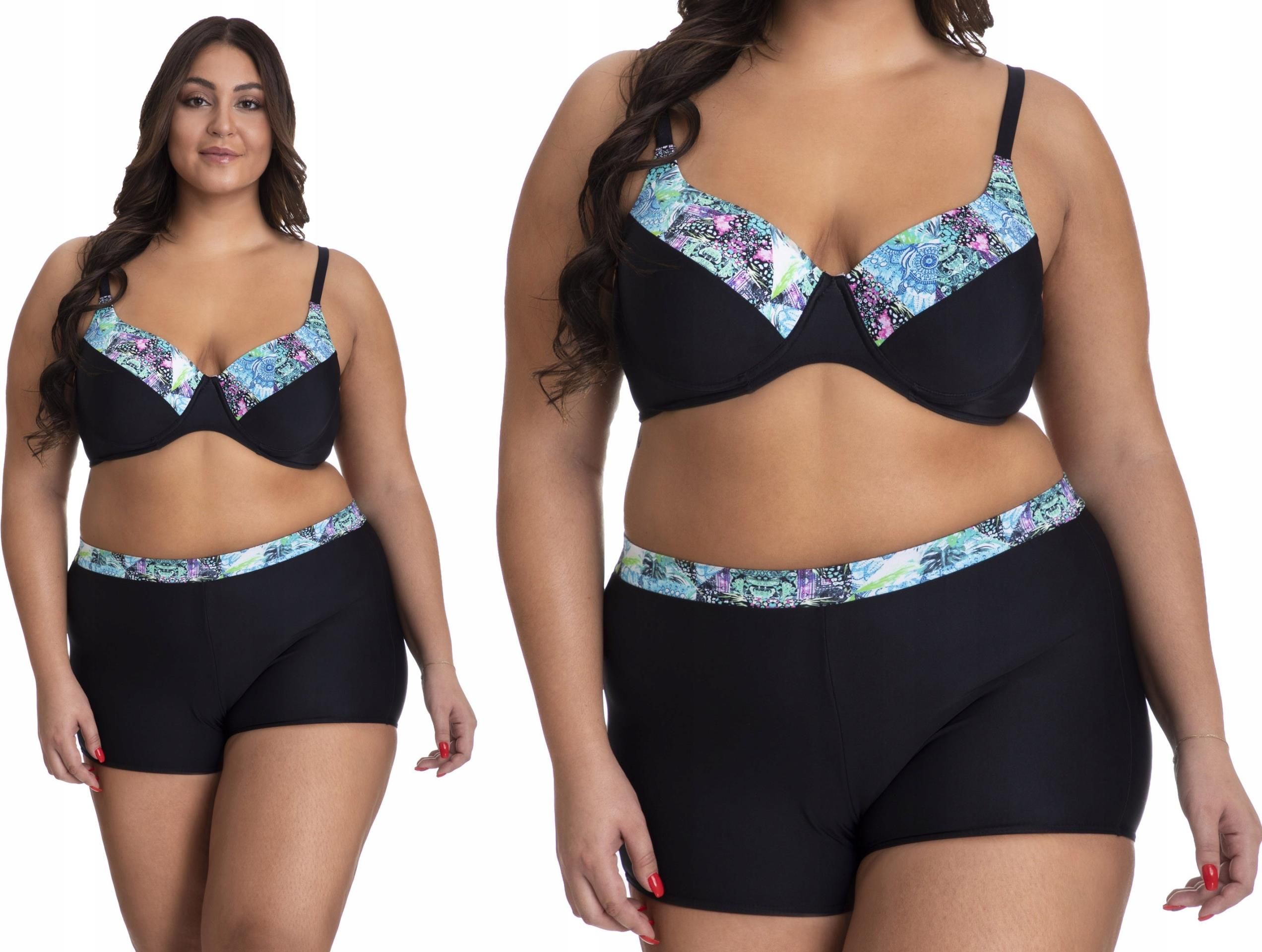 Kostium kąpielowy 5XL Duży Z Fiszbinami 50 52 54 - Ceny i opinie - Ceneo.pl