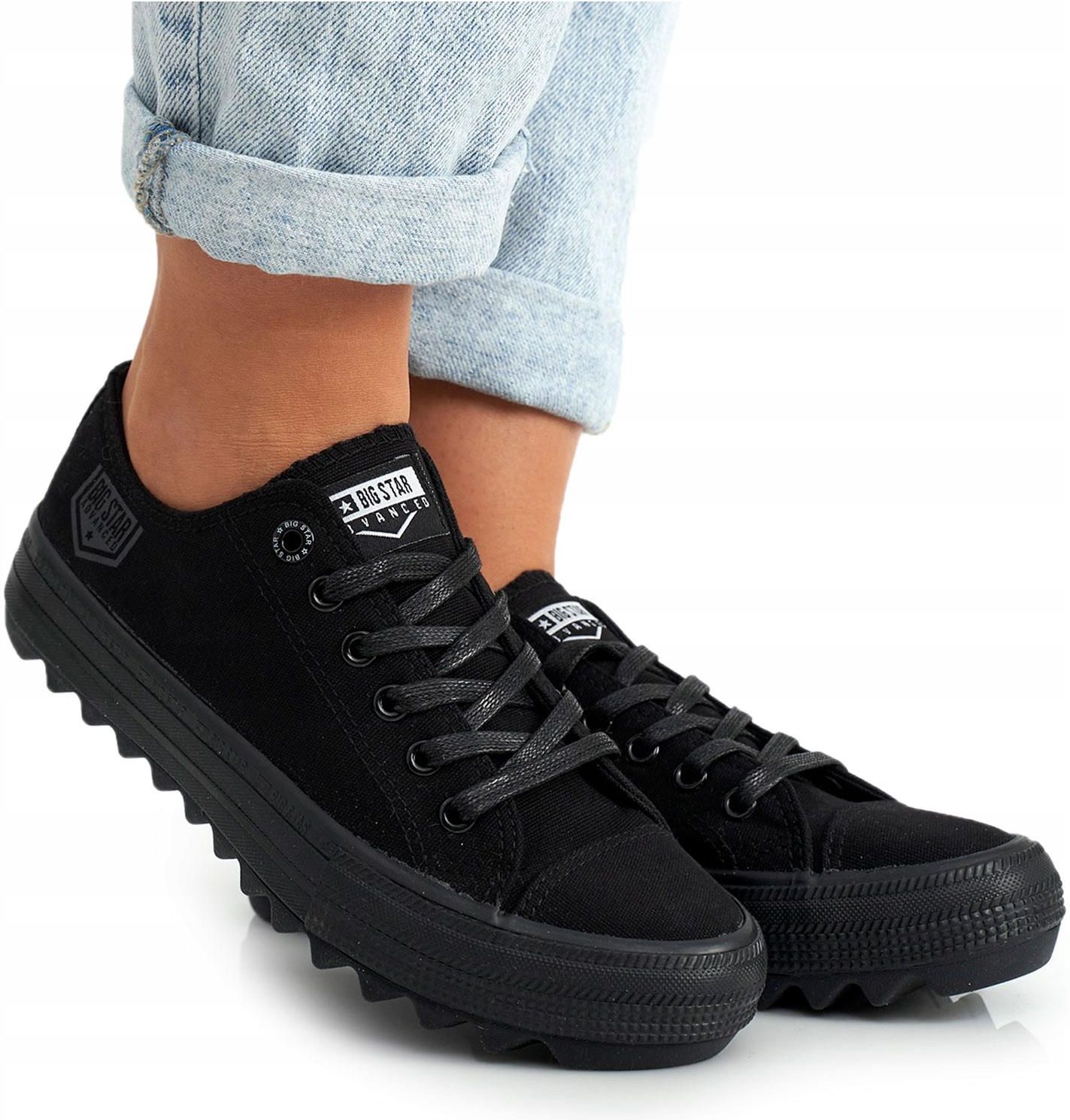 Trampki Big Star Duża Podeszwa Czarne FF274248 40 - Ceny i opinie ...