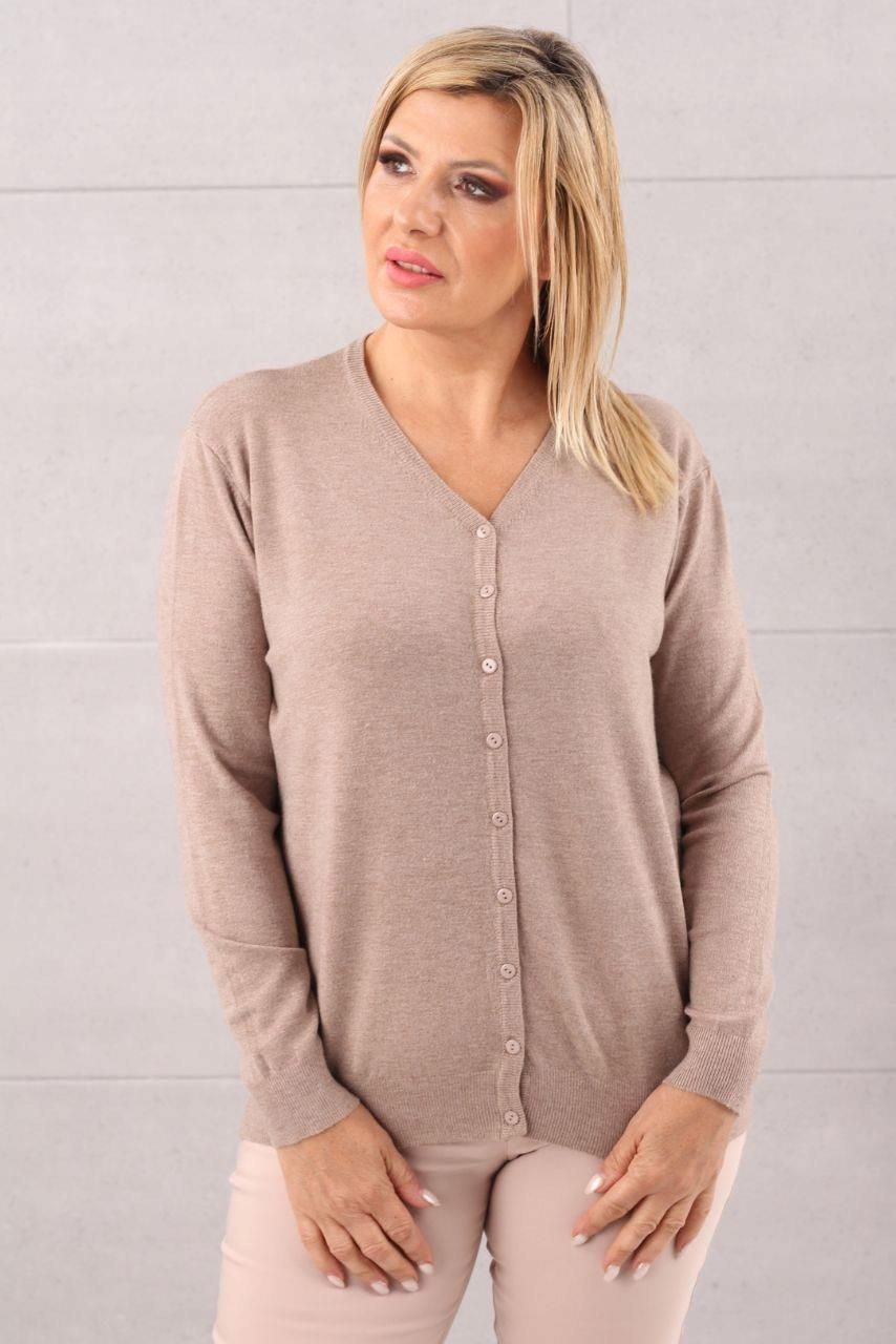 Sweter rozpinany damski narzutka XL-3XL - Ceny i opinie - Ceneo.pl