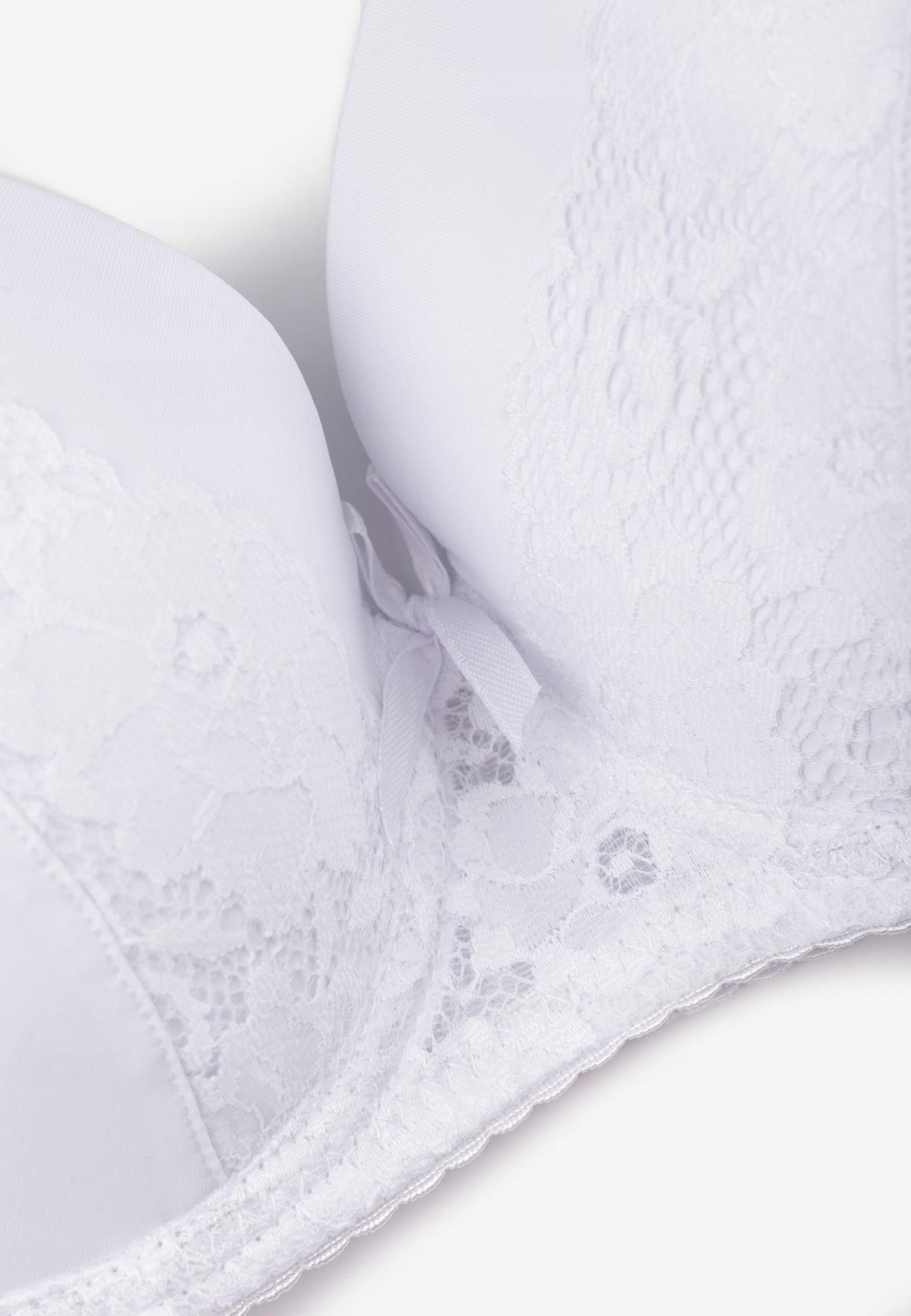 Born2Be Biały Biustonosz damski 85C Full Cup - Ceny i opinie - Ceneo.pl