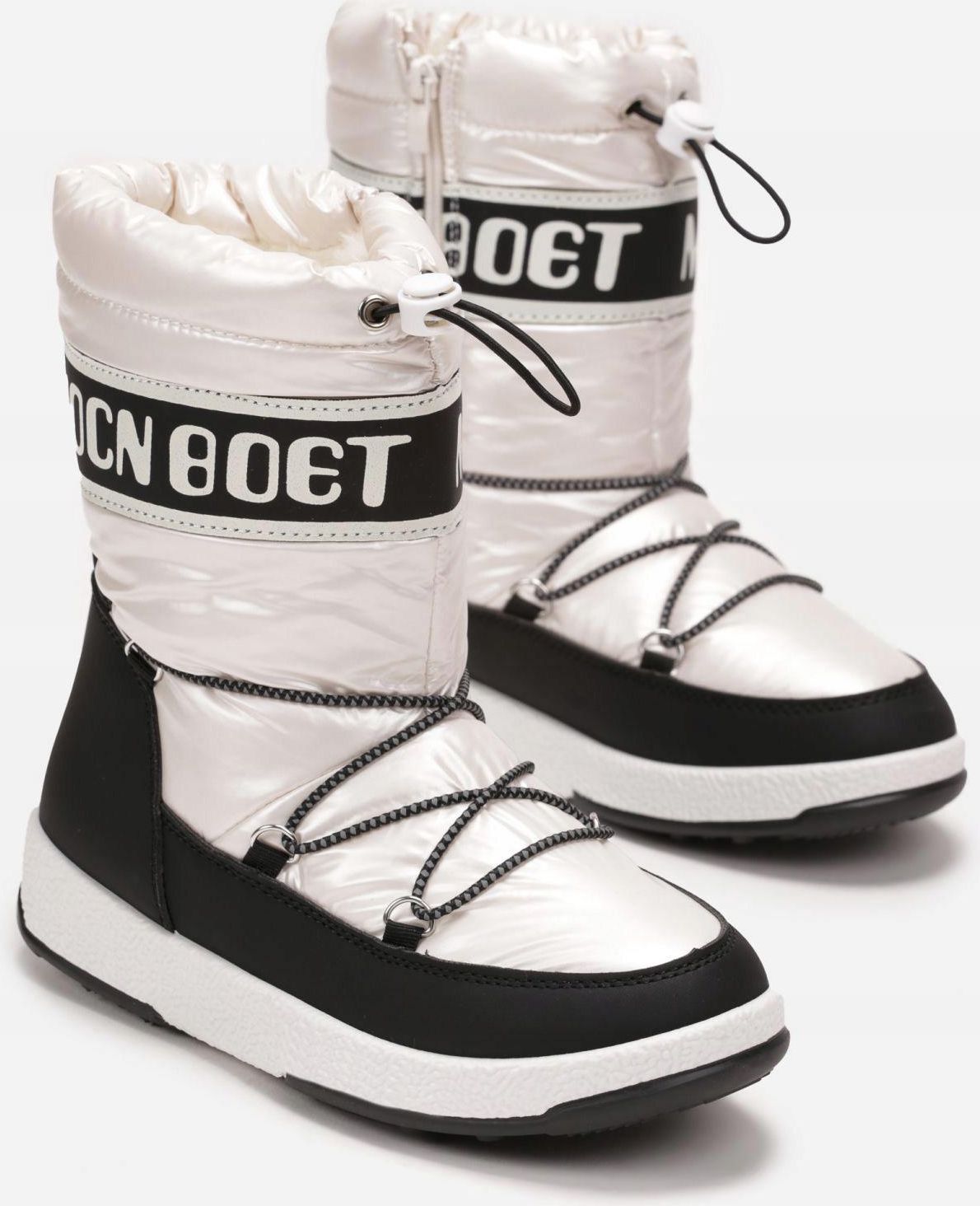 Born2Be Białe Śniegowce damskie 37 Zima - Ceny i opinie - Ceneo.pl