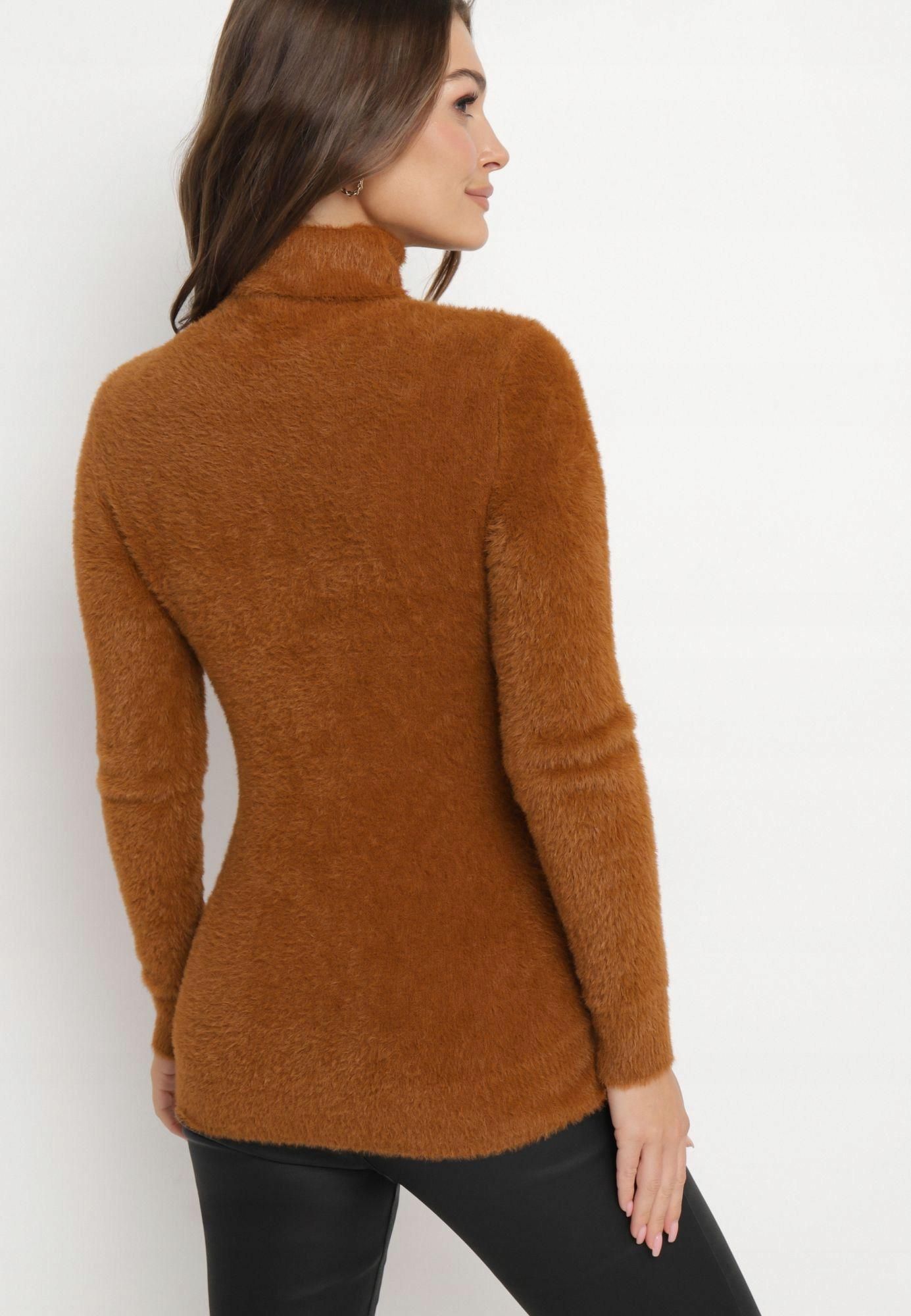 Born2Be Brązowy Golf damski M/L Zima - Ceny i opinie - Ceneo.pl