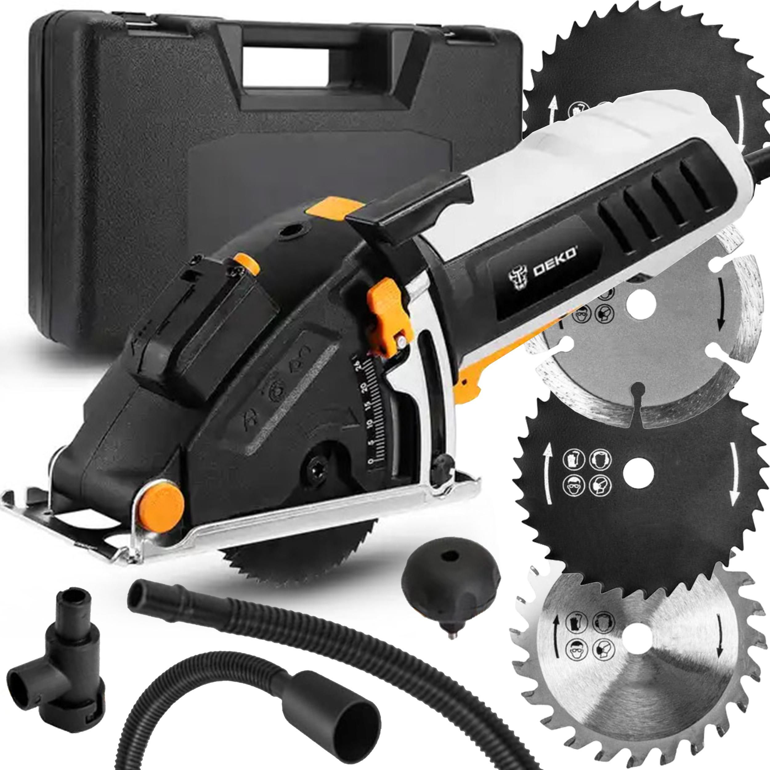 Piła DEKO DKMS85Q1 Mini Piła Elektryczna 230V PRZECINARKA MOCNA LASER ...