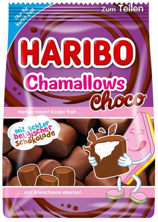 Haribo Chamallows Choco Pianki Marshmallows W Czekoladzie 160g - Ceny i ...