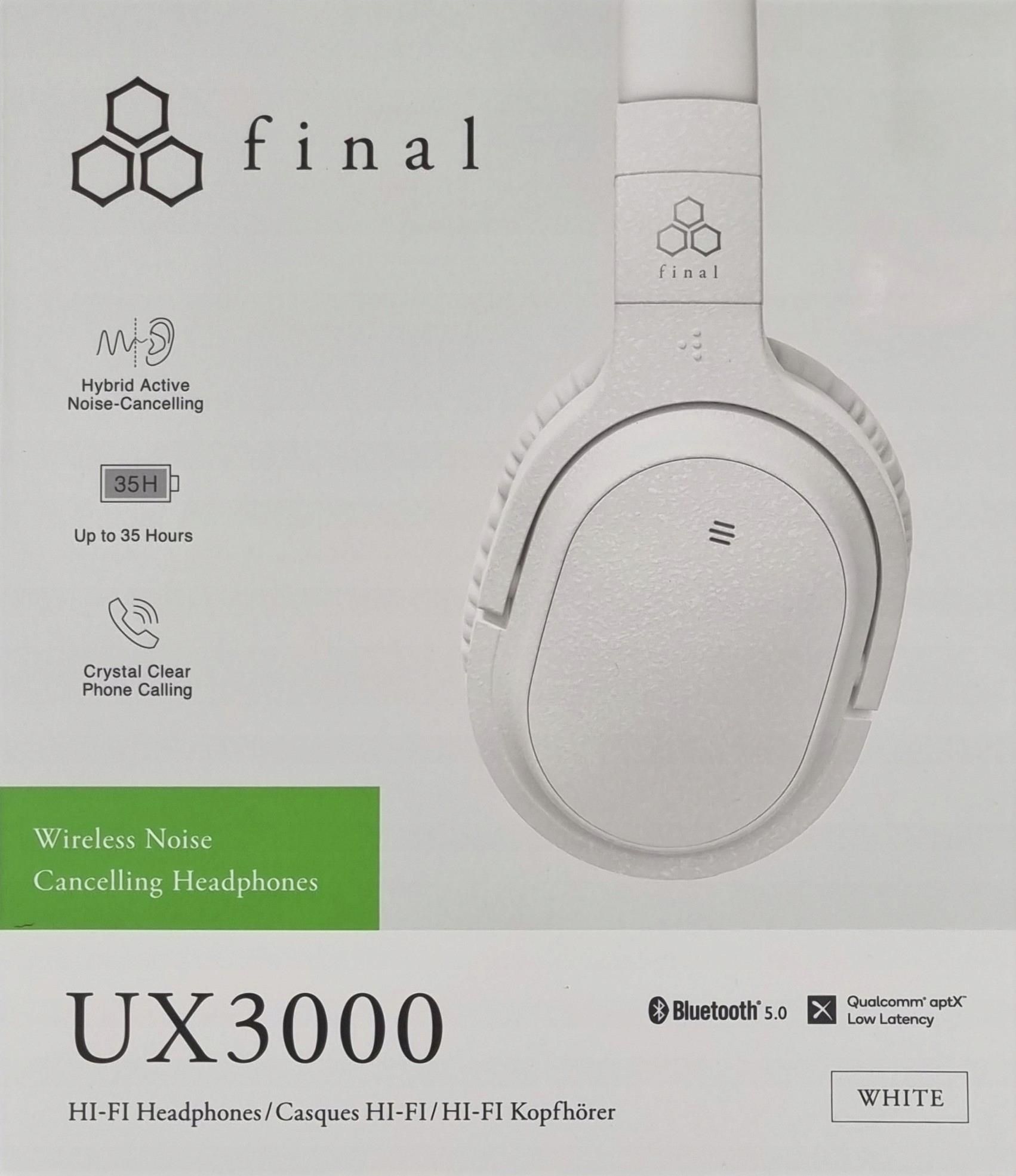 Słuchawki Final Audio UX3000 Białe - Opinie i ceny na Ceneo.pl