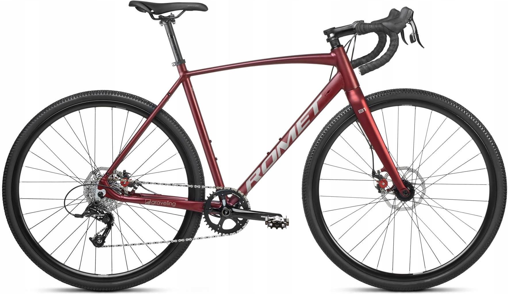 Gravel Romet Boreas 1 Lite Czerwony 28 2024 - Rowery Przełajowe - Ceny ...