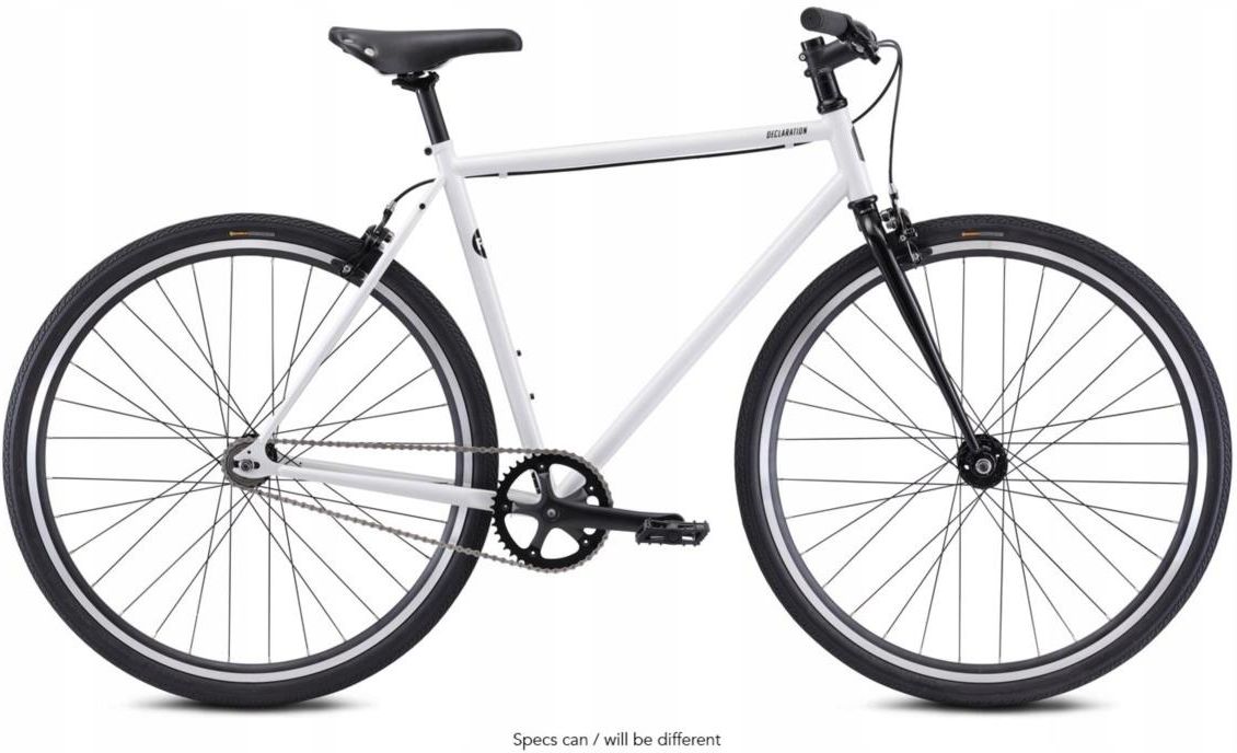 Single Speed Fuji Declaration Biały 28 2022 - Rowery Męskie - Ceny i ...