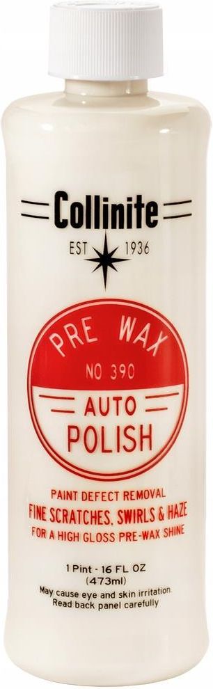 Collinite Pre-Wax Auto Polish 390 Cleaner Przed Woskiem 473Ml - Opinie ...