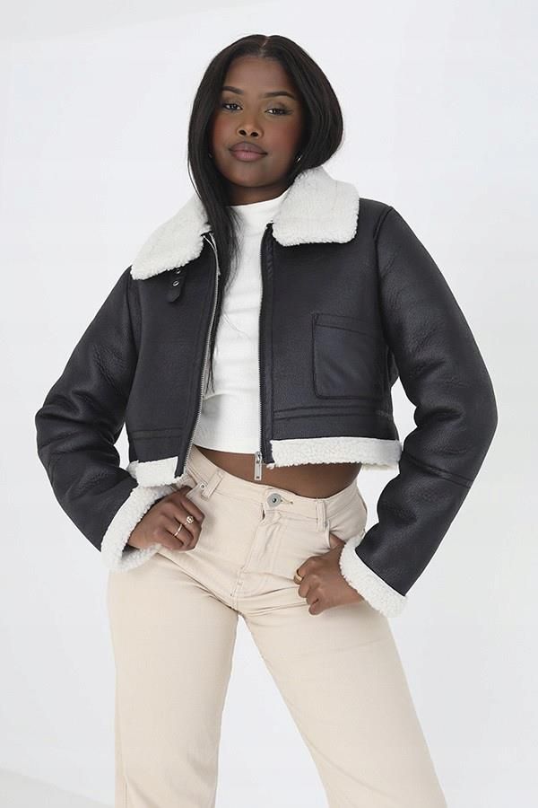 Kurtka Kołnierz Miś 7GD BS2__XL Brave Soul Czarna Krótka - Ceny i ...