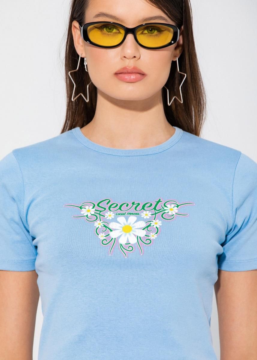 Damski t-shirt Local Heroes Secret Slim Fit - Ceny i opinie - Ceneo.pl