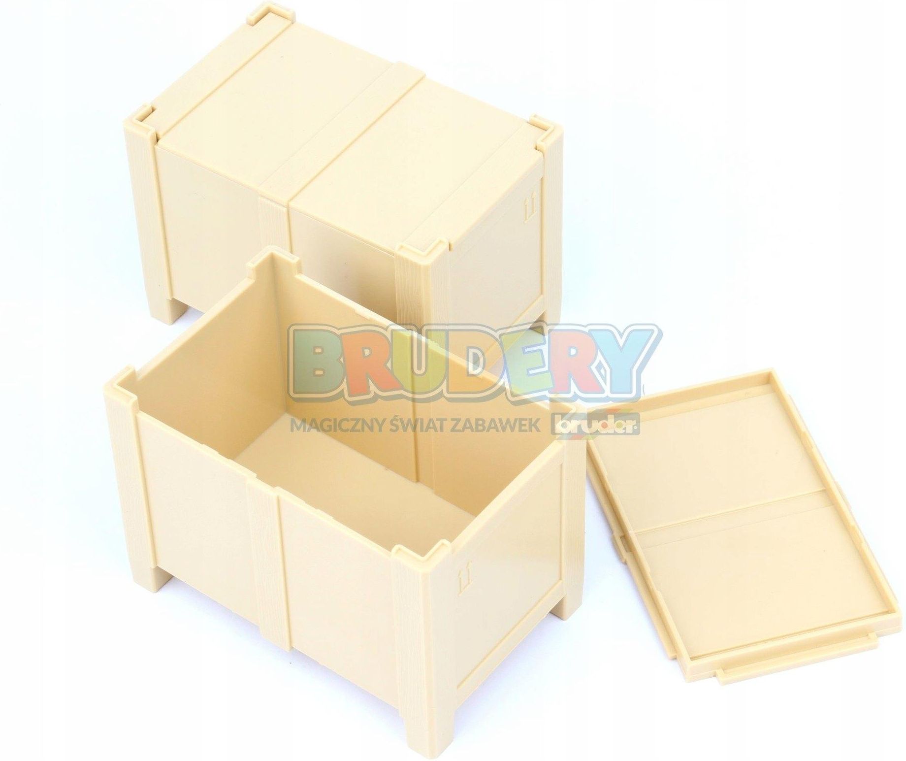 Bruder 42414 Skrzynie Transportowe 2Szt. - Ceny i opinie - Ceneo.pl