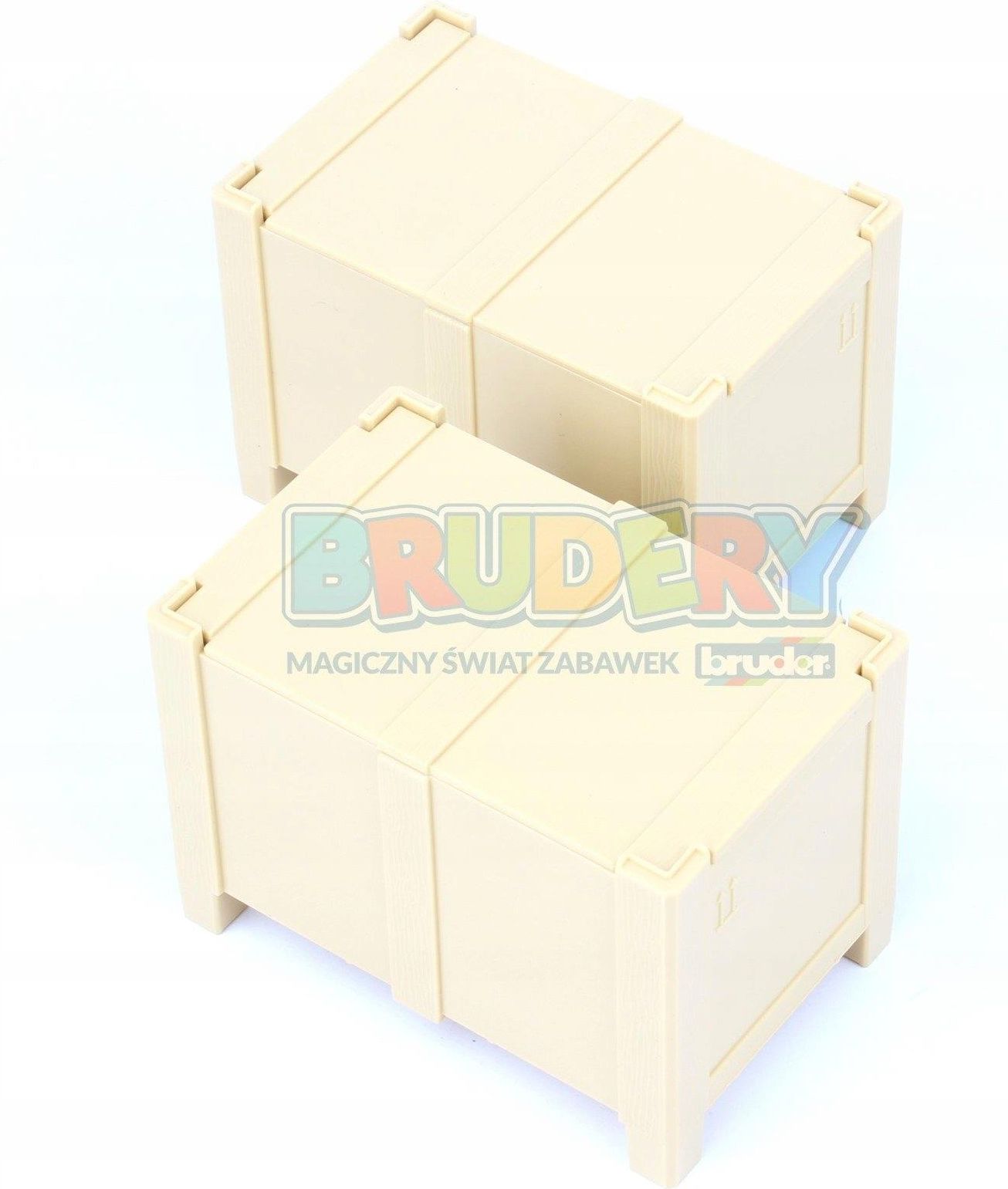 Bruder 42414 Skrzynie Transportowe 2Szt. - Ceny i opinie - Ceneo.pl