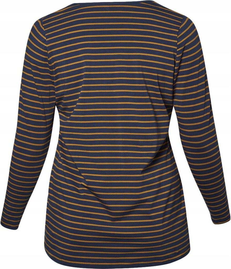 Adia Klasyczna Bluzka Z Długim Rękawem Paski A051 52 - Ceny i opinie ...