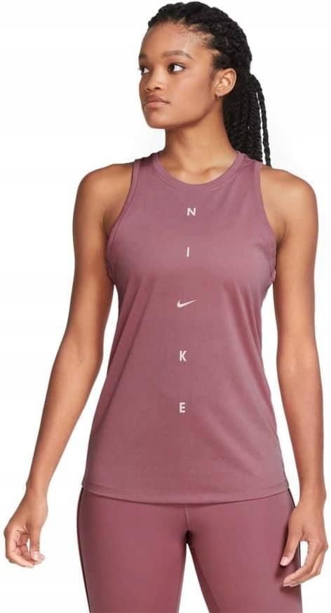 Koszulka Nike damska sportowa tank top róż Xs - Ceny i opinie - Ceneo.pl