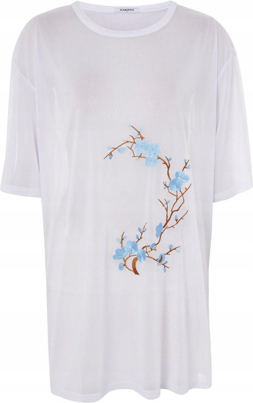 Glamorous T-shirt Oversize Haft Xzv Xxc__s - Ceny i opinie - Ceneo.pl