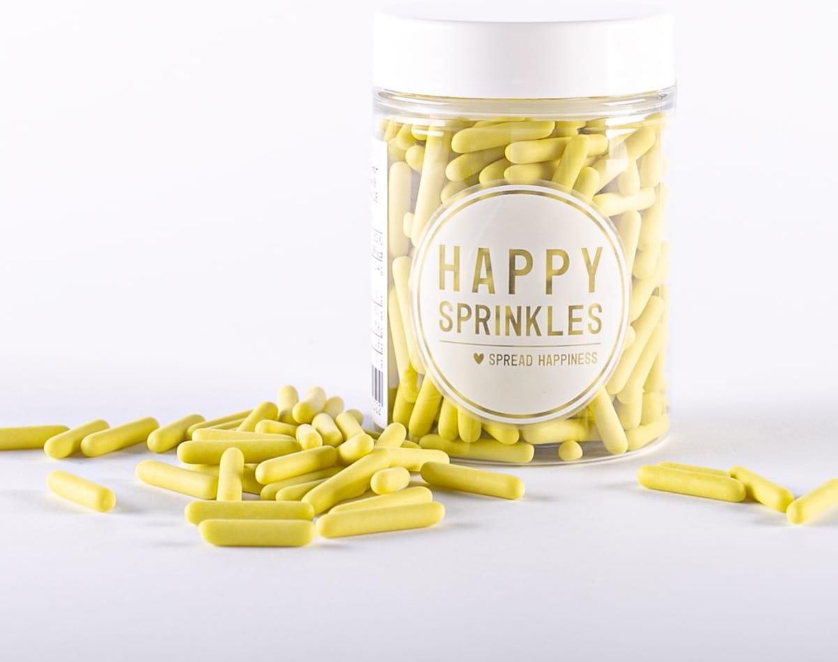 Happy Sprinkles Posypka Cukrowa Light Green Dull Rods 90g - Ceny i ...