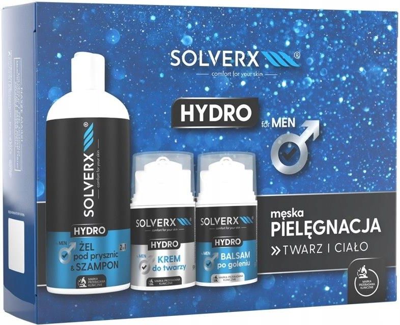 Solverx Men Hydro Zestaw prezentowy 3 elemnty - Opinie i ceny na Ceneo.pl