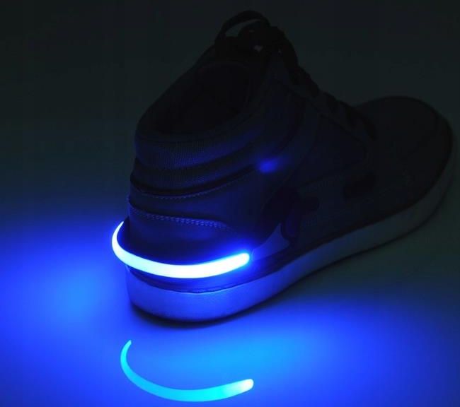 Opaska Odblaskowa Na Buty -Led Niebieska 1 Sztuka- Bądz Widoczny - Ceny ...