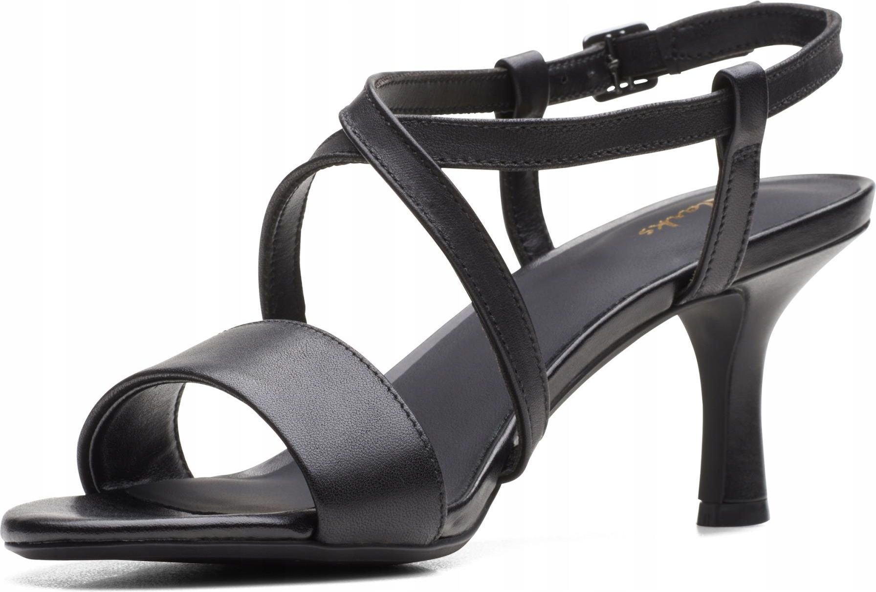 Sandałki Clarks Amali Buckle skórzane czarne 41 - Ceny i opinie - Ceneo.pl