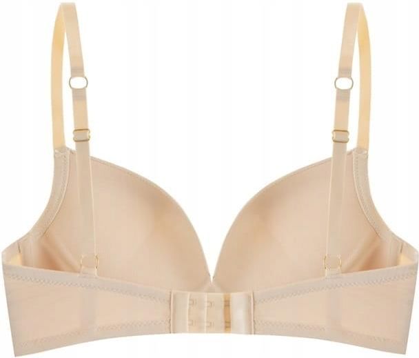 Nipplex Biustonosz 70C Amelia Push-up bez fiszbin Beż - Ceny i opinie - Ceneo.pl