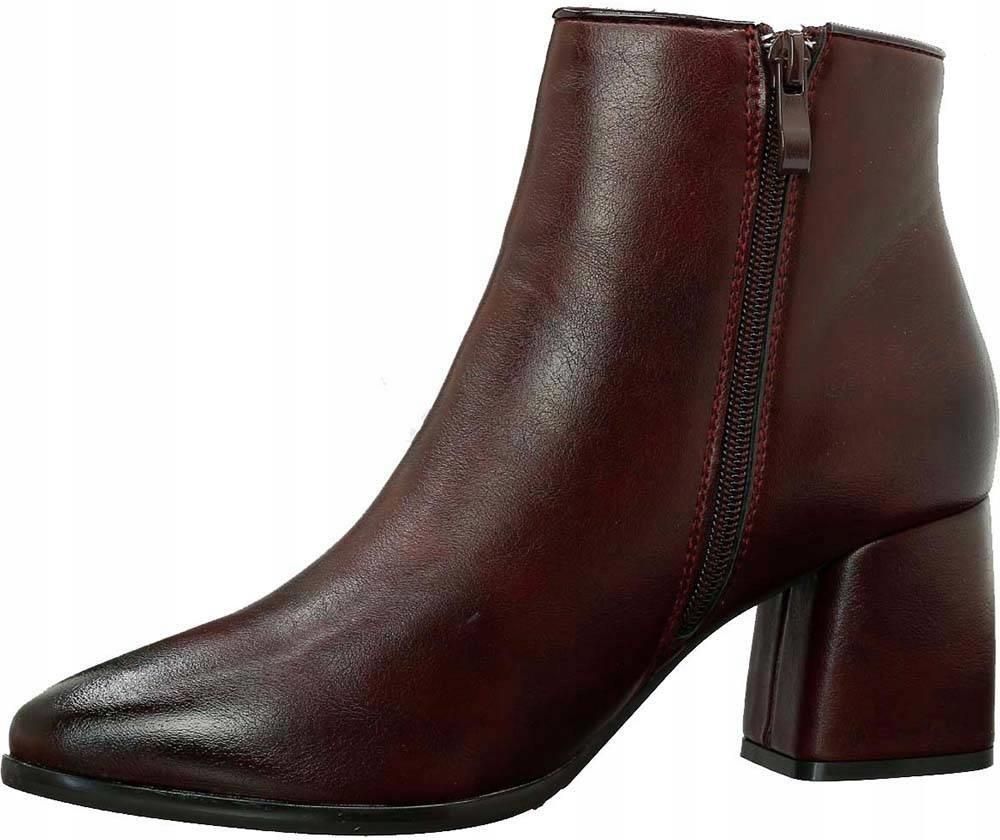 Botki Damskie Jezzi RMR2025-4 Na Obcasie Zimowe Ocieplane - Ceny i ...