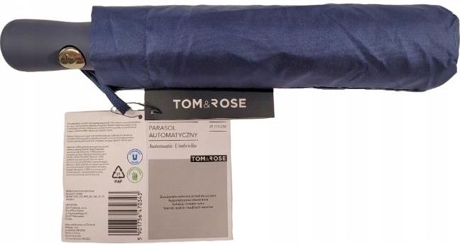 Parasol automatyczny, z pokrowcem Tom&rose nieb - Ceny i opinie - Ceneo.pl