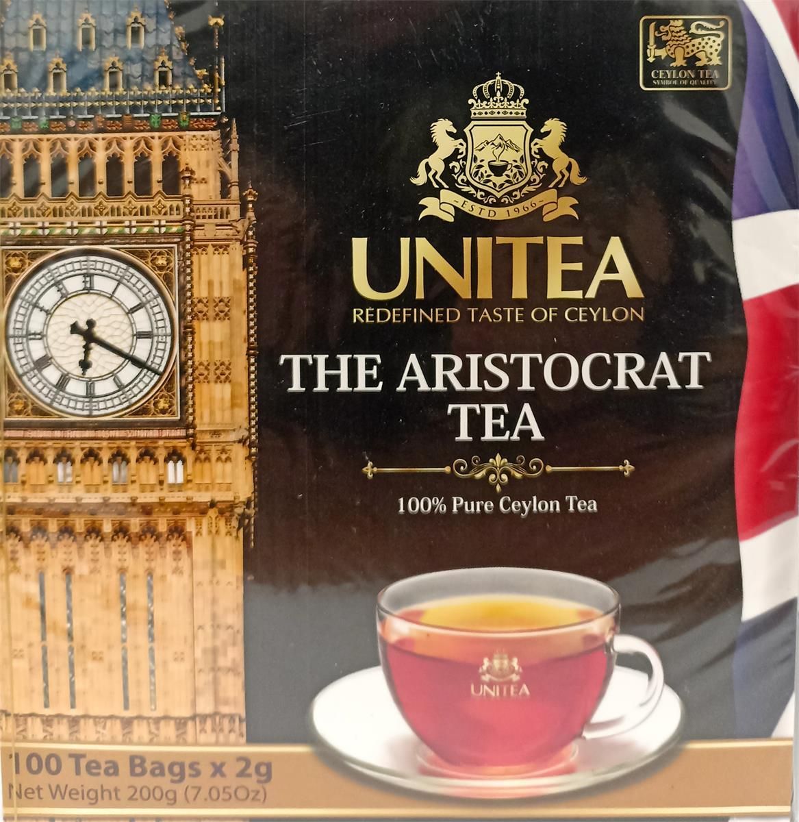 Herbata Unitea The Aristocrat Tea Czarna Herbata 100X2g - Ceny i opinie ...