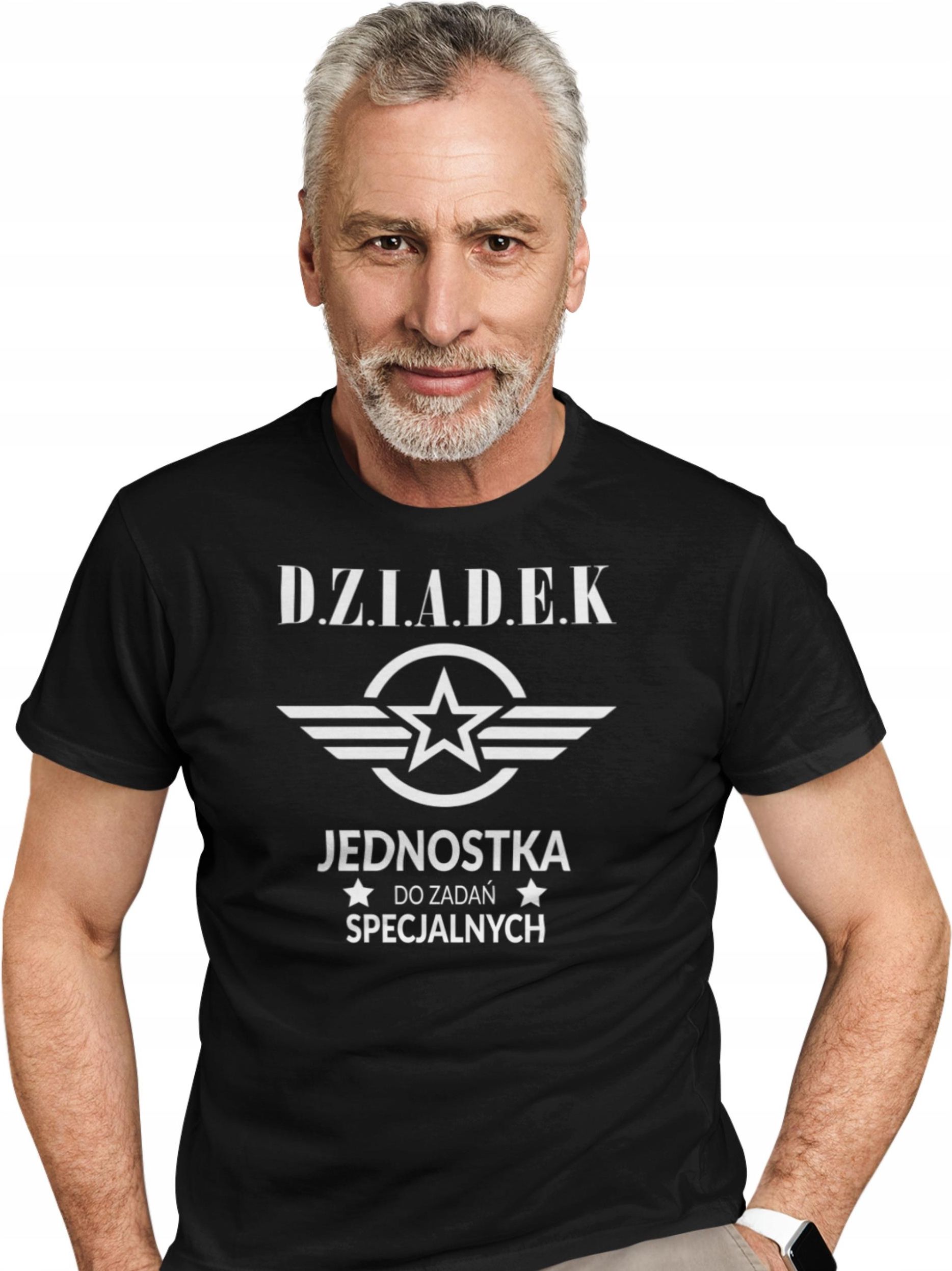 Koszulka T Shirt Na Dzień Dziadka Dla Dziadek Jednostka L Ceny I