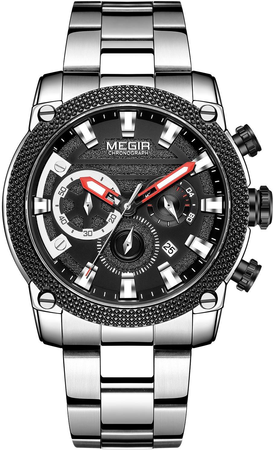 Megir Chronograph Ll 2134G - Zegarki - Ceny i opinie - Ceneo.pl