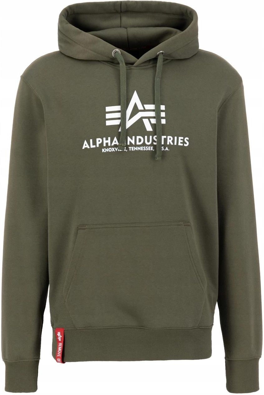 Bluza Alpha Industries Basic Hoody dark green XL - Ceny i opinie - Ceneo.pl